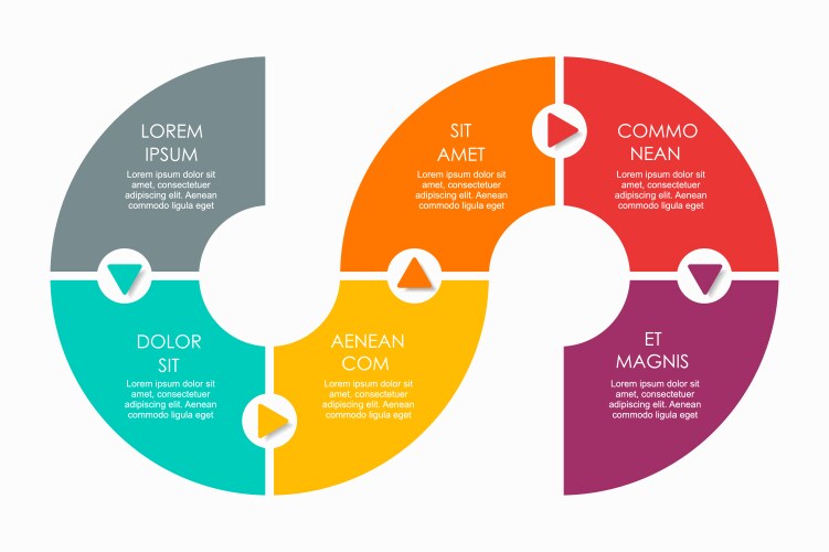 6 Process Infographic Vector Images (over 15,000)