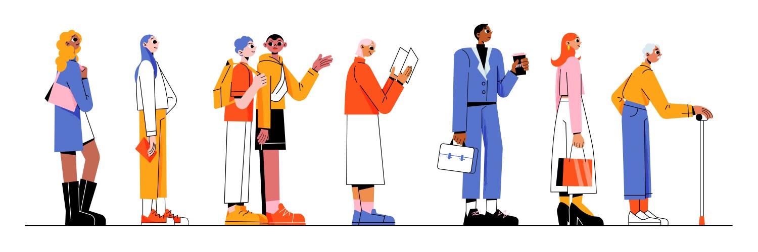 Queue Vector Images (over 9,000)