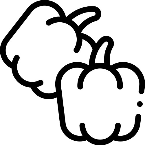 Capsicum Outline Vector Images (over 1,100)