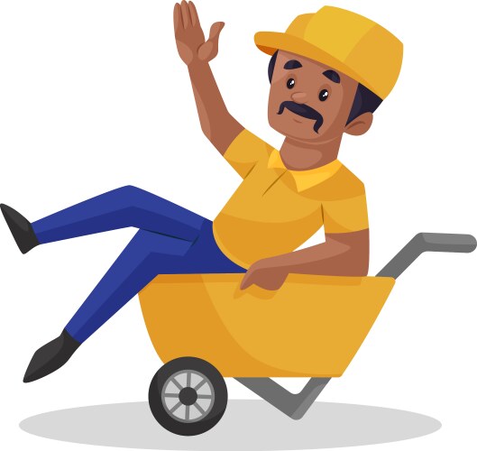 Builder cartoon Royalty Free Vector Image - VectorStock