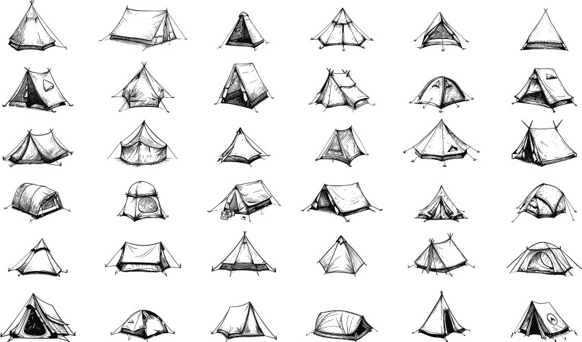 Camping Black and White Vector Images (over 19,000)