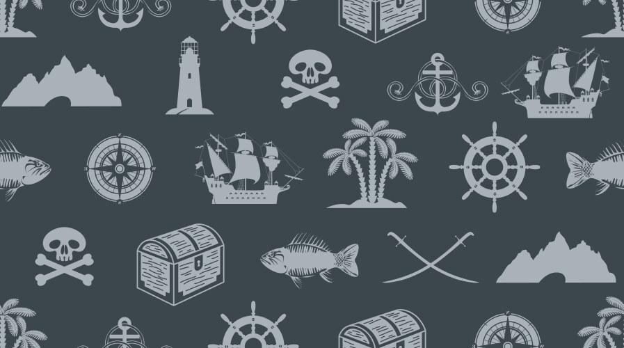 Pirate Silhouette Vector Images (over 9,200)