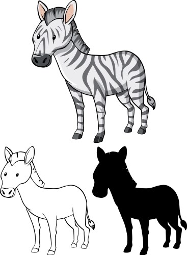 Zebra Cartoon Vector Images (over 12,000)
