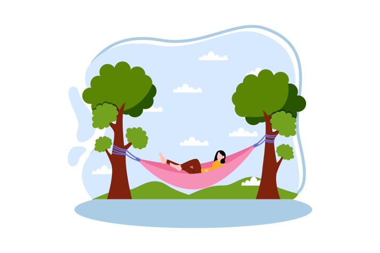 Weekend flat Royalty Free Vector Image - VectorStock