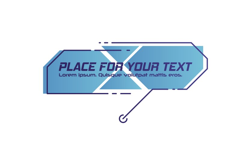 Digital callouts titles Royalty Free Vector Image Digital callouts titles Royalty Free Vector Image