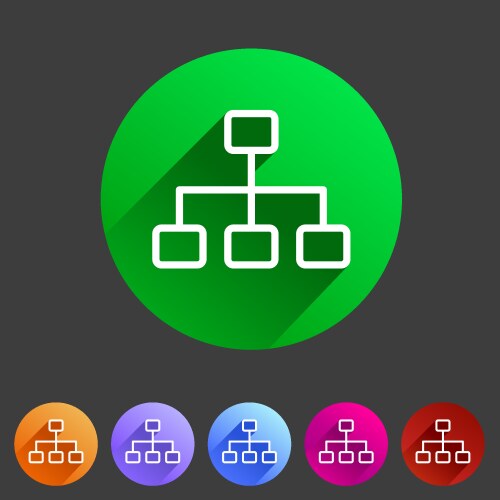 Organizational Chart Icon Vector Images (over 4,400)