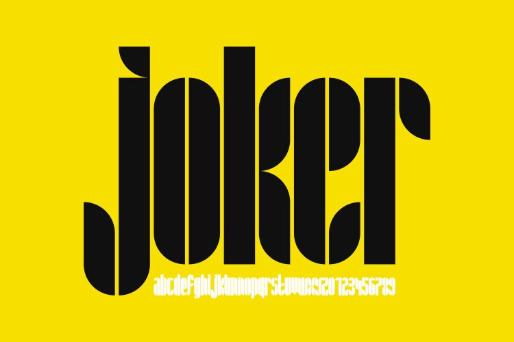 Shield style font design security protection Vector Image