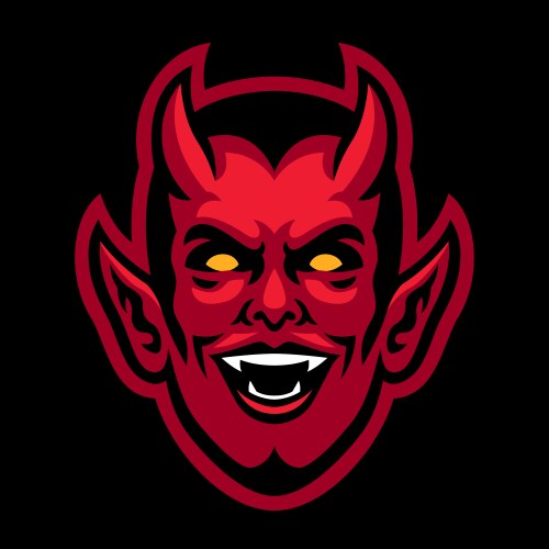 Devil rider Royalty Free Vector Image - VectorStock