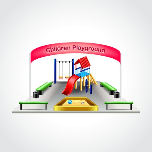 Children playing Royalty Free Vector Image - VectorStock