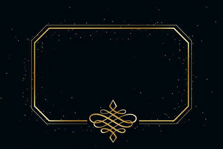 Royal Gold Border Vector Images (over 32,000)