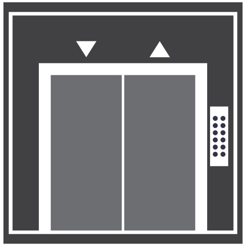 Lift icon Royalty Free Vector Image - VectorStock