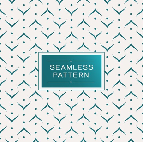Retro seamless pattern with simple line geometric Vector Image