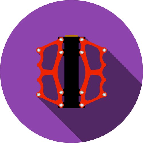 Bike pedal icon Royalty Free Vector Image - VectorStock