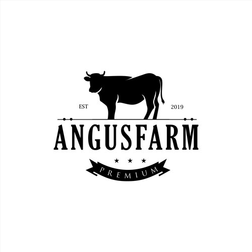 Angus Cattle Vector Images (over 1,500)