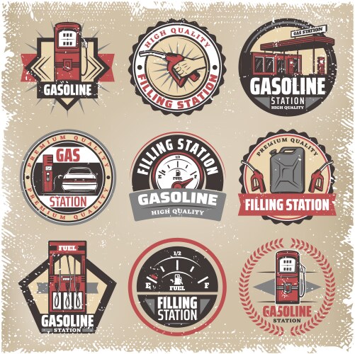 Vintage labels collection set Royalty Free Vector Image Vintage labels collection set Royalty Free Vector Image