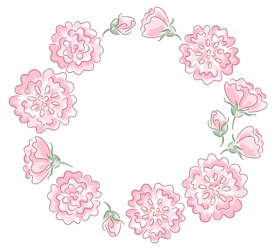 Pink Circle Frame Vector Images (over 34,000)