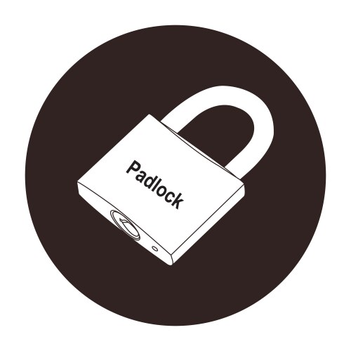 Padlock icon Royalty Free Vector Image - VectorStock