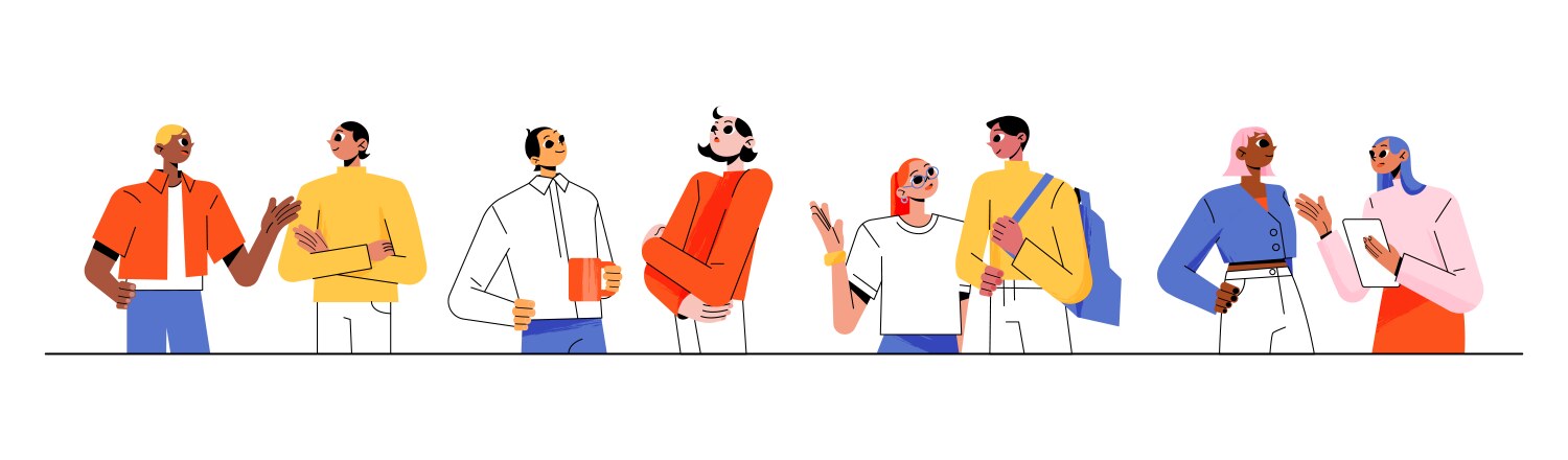 Partner Talk Vector Images (over 5,600)