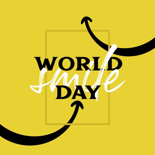 Happy face banner with smile expression Royalty Free Vector