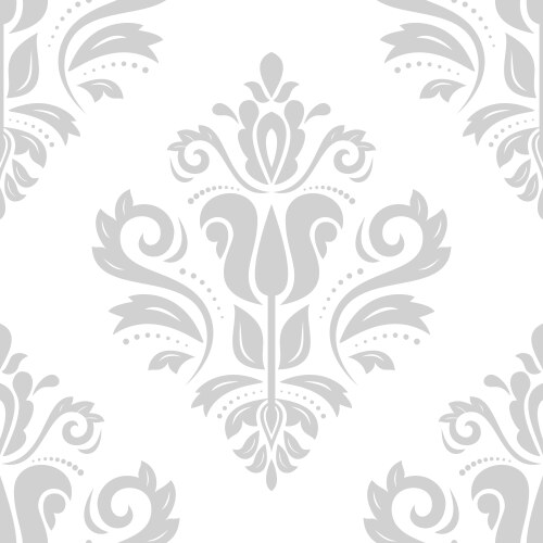 Vintage damask seamless pattern element Royalty Free Vector