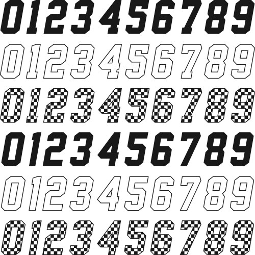 Font Abc Racing Vector Images (over 1,500)