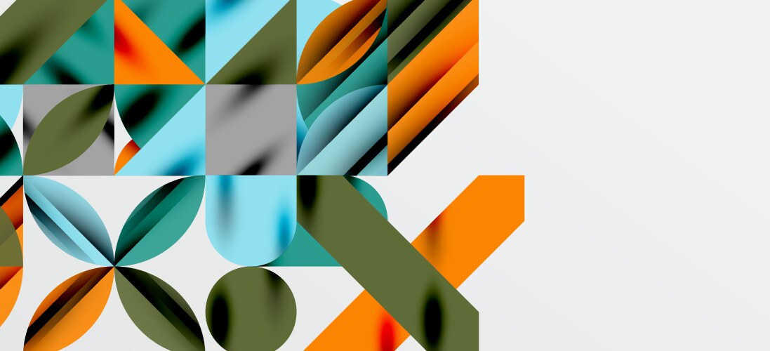 Geometric neo patterns abstract background for Vector Image