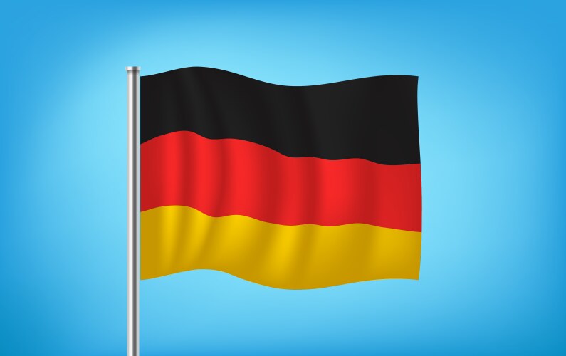 German Flag Wave Vector Images (over 2,200)