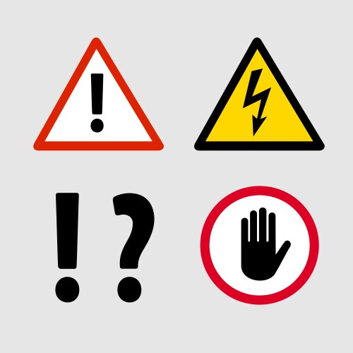 Warning Signs Vector Images (over 330,000)