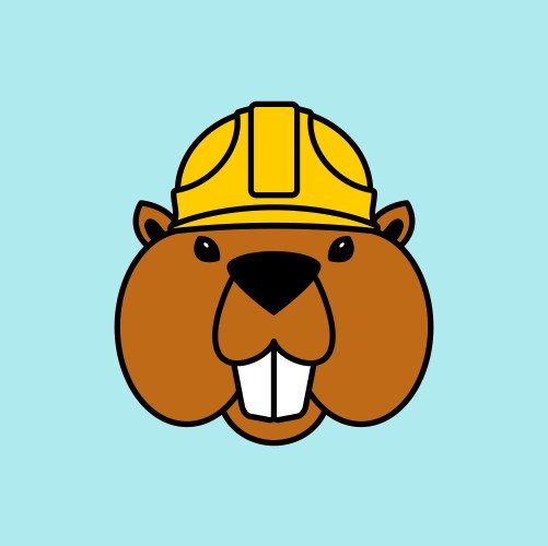 Black and White Beaver Vector Images (over 4,600)