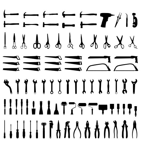 Tools Royalty Free Vector Image - VectorStock