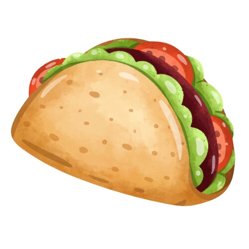 Taco Clipart Vector Images (over 1,100)