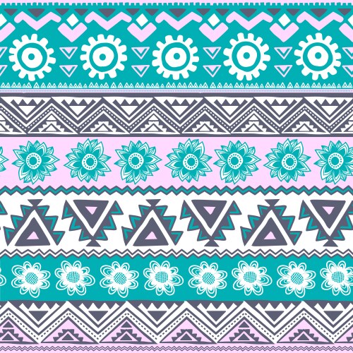 Abstract tribal pattern Royalty Free Vector Image