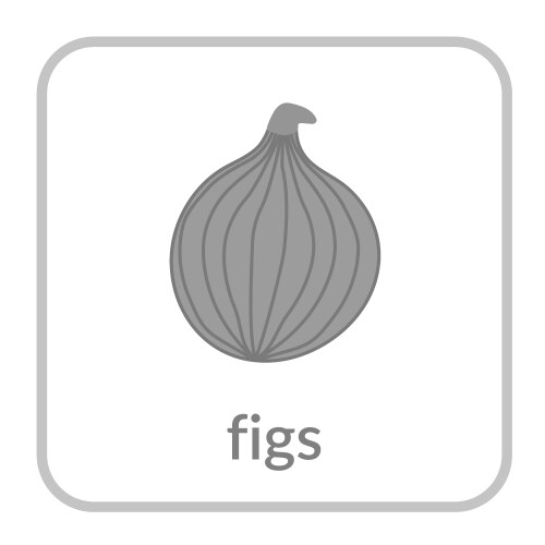 2096 figs Royalty Free Vector Image - VectorStock