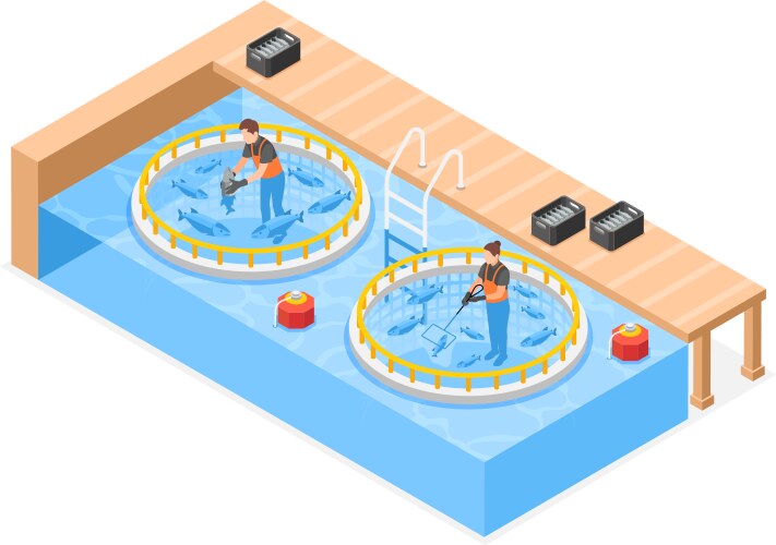 Fish Farming Vector Images (over 8,900)