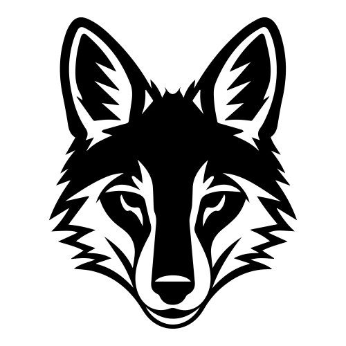 Coyote Vector Images & Graphics for Commercial Use | VectorStock