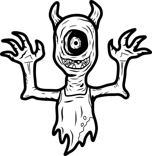 Monster Shadow Vector Images (over 9,900)