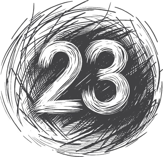 Number 23 Logo Vector Images (over 1,300)