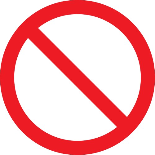 Not Allowed Symbols Vector Images (over 16,000)