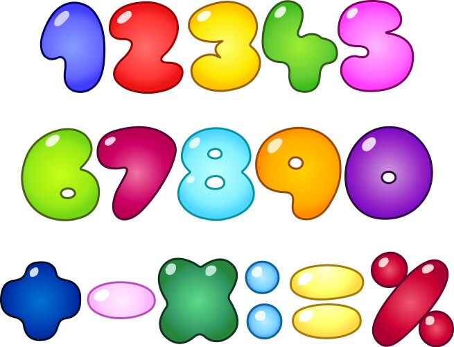 Fat Numbers Vector Images (over 2,000)