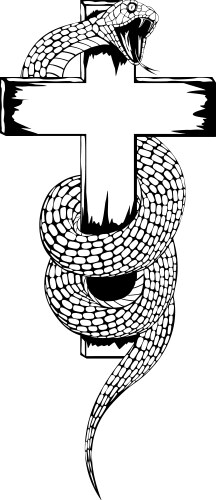 Fantasy sword and serpents Royalty Free Vector Image