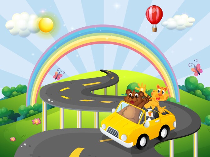 Cartoon Road Trip Vector Images (over 15,000)