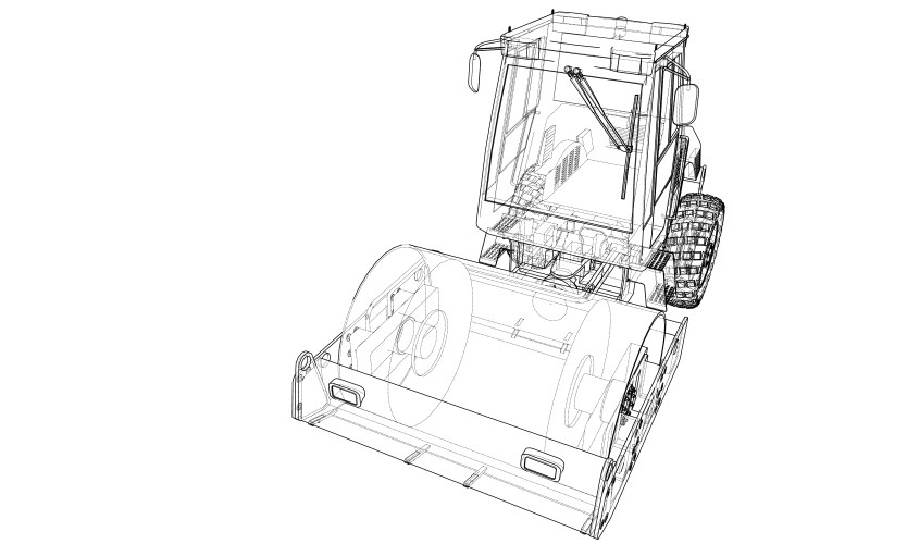 Construction Truck Line Drawing Vector Images (over 1,400)