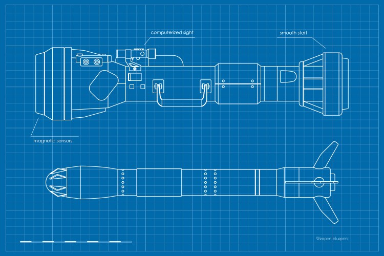 Blueprint Rocket Vector Images (over 740)