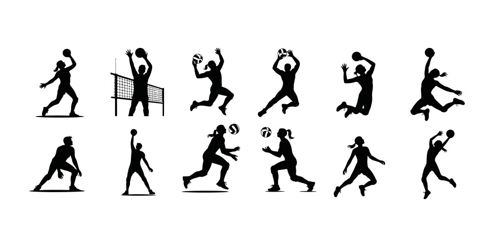 Volleyball Block Clipart