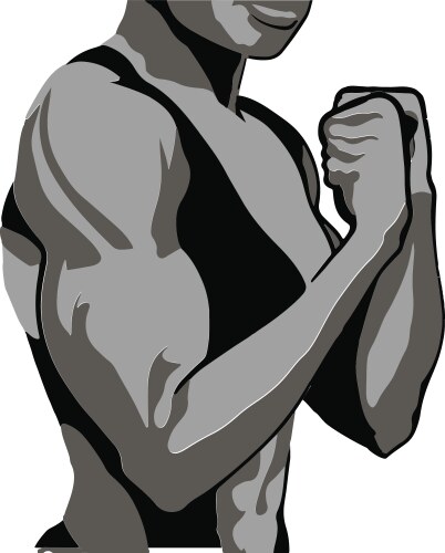 Bodybuilding Aesthetics Vector Images (49)