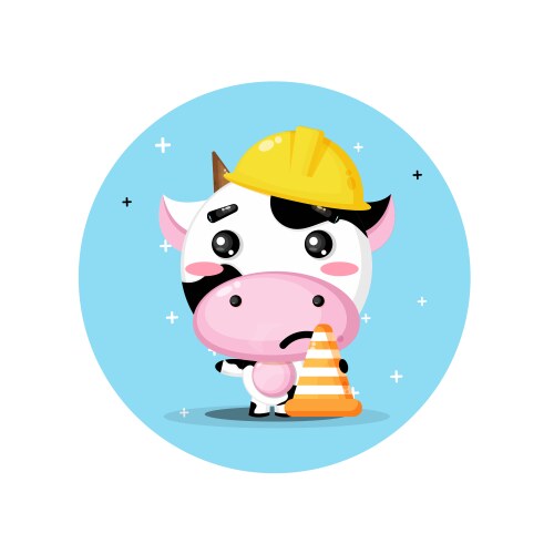 Construction worker theme image 7 Royalty Free Vector Image