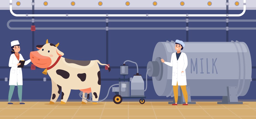 Milking Cow Vector Images (over 36,000)