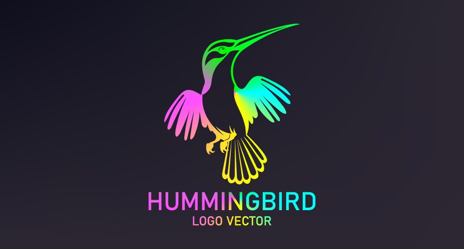 Rainbow Hummingbird Logo Rainbow Hummingbird Official Diamond Painting