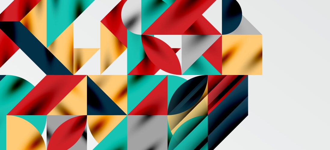 Geometric neo patterns abstract background for Vector Image