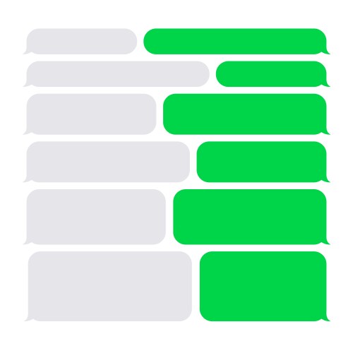 Hand drawn outline speech bubbles dialogs boxes Vector Image